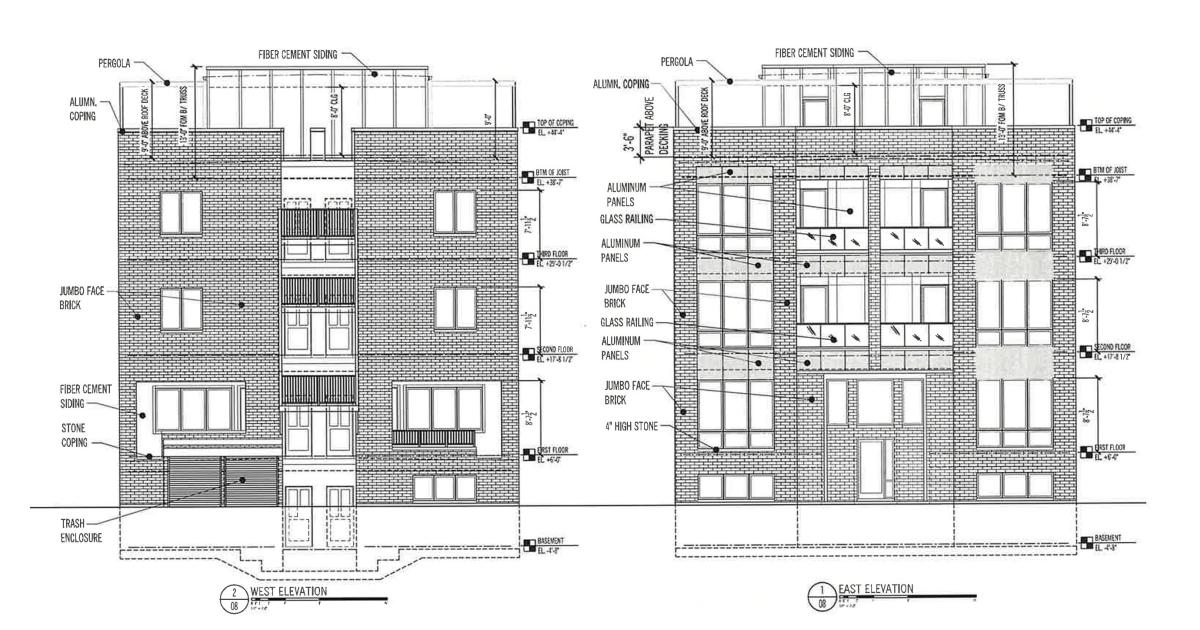 Basement Parking Elevation